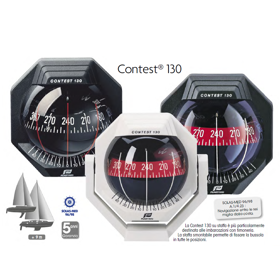 Compass Plastimo Contest 130 - PLASTIMO compasses - MTO Nautica Store