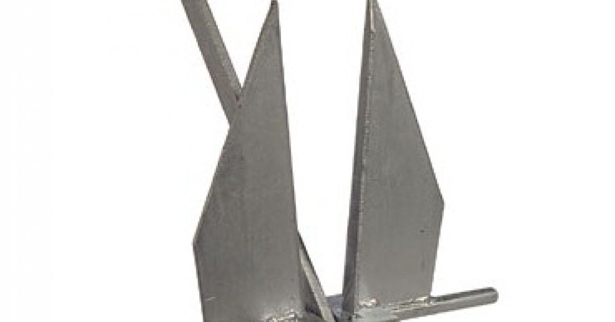 Danforth Type Anchor Galvanized Steel - Galvanized Steel Anchors - MTO ...