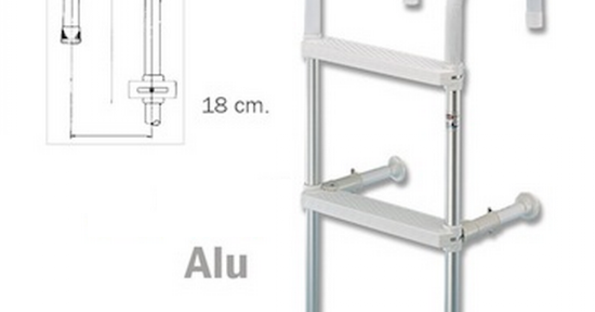 Ladder for boats with attack curves - Stern and bow ladders - MTO ...