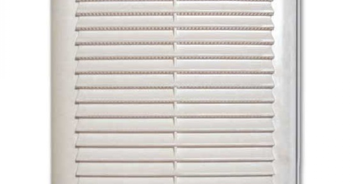 Rectangular Air Intake Aerator in Plastic - Plastic Air Intake Grids ...