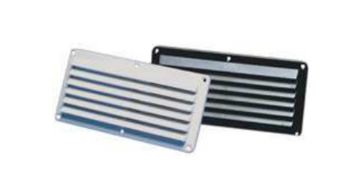 Plastic Air Intake 125x260mm - Plastic Air Intake Grids - MTO Nautica Store