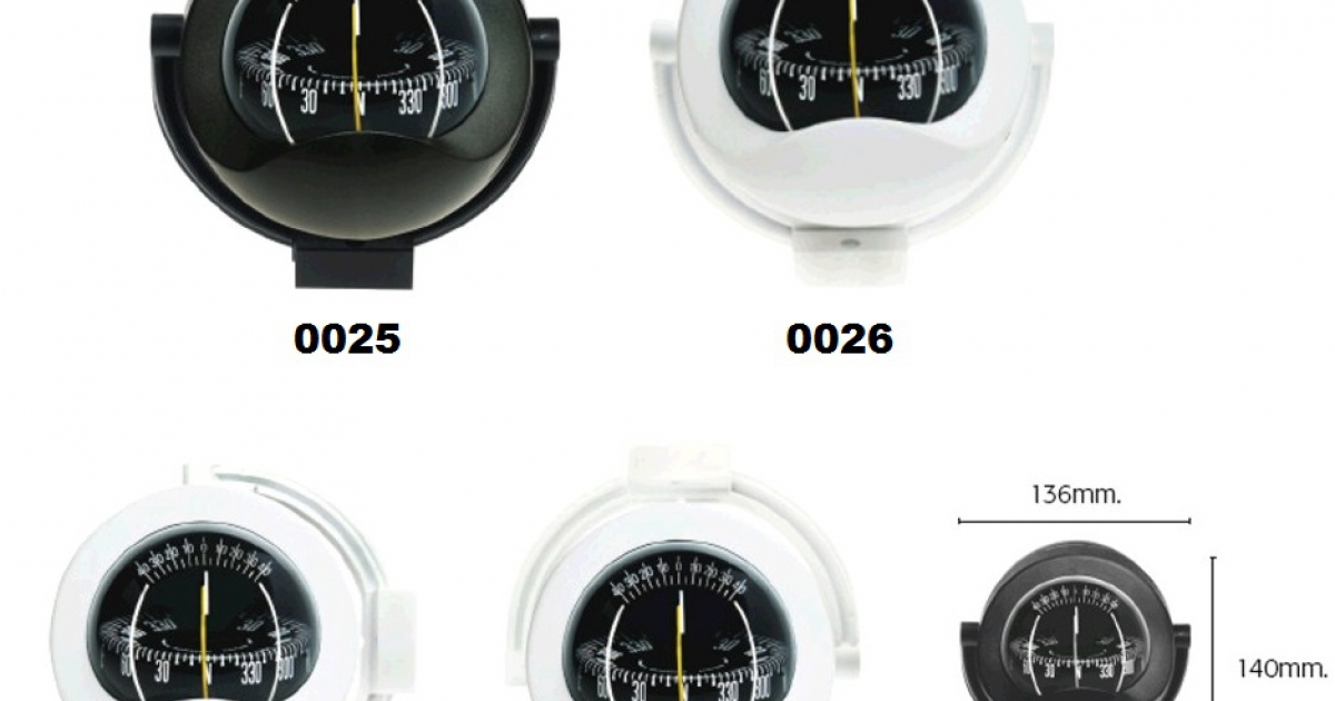 Autonautic compass model C8 - AUTONAUTIC compasses - MTO Nautica Store