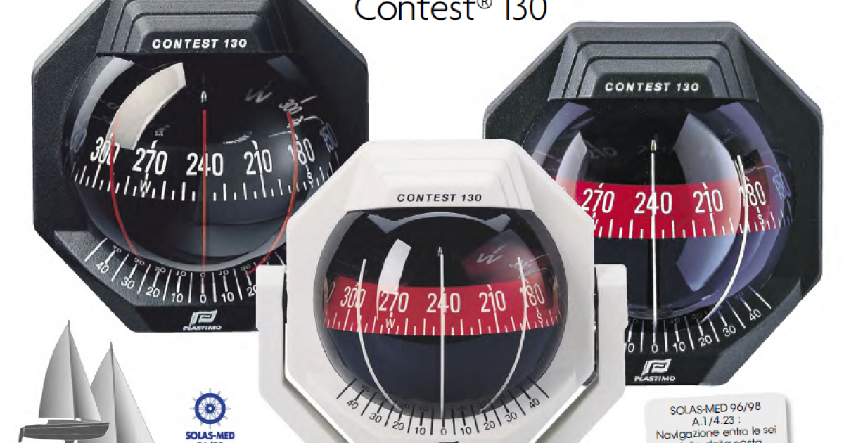 Compass Plastimo Contest 130 - PLASTIMO compasses - MTO Nautica Store