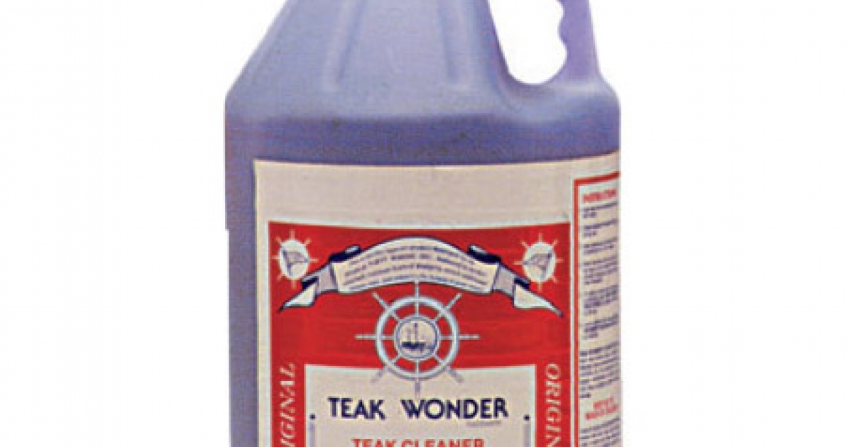 Teak Wonder Cleaner - Cleaning the Teak - MTO Nautica Store