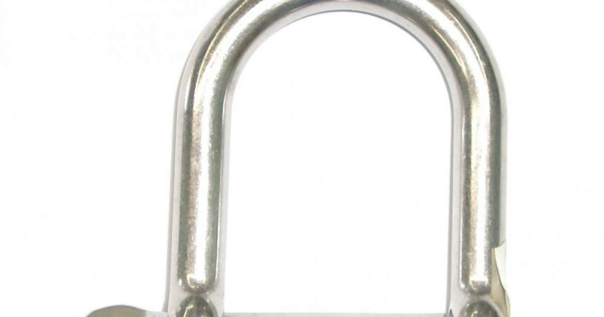Extra-large large shackle in AISI 316 stainless steel - Shackles and ...