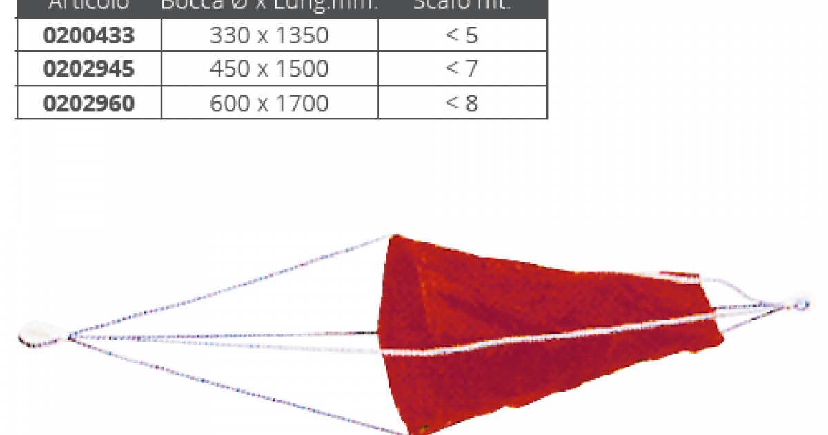 Floating anchor - Floating Anchors - MTO Nautica Store