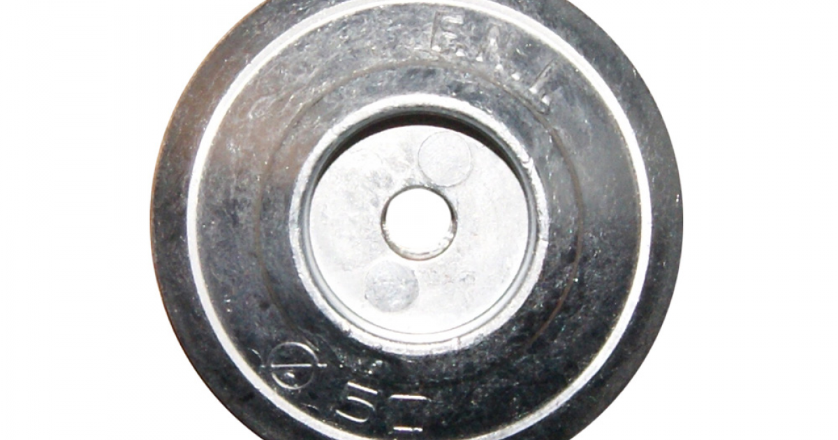 Rudder anode - Zinc Anodes Boat - MTO Nautica Store