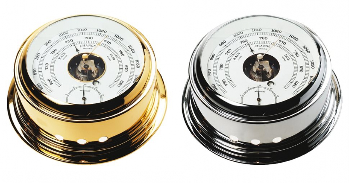 Autonautic B220C Barometer / Temperature - Aluminum - Autonautic ...