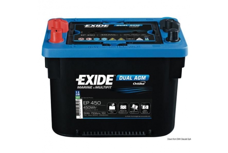 EXIDE Maxxima batteries with AGM technology - Batteries - MTO Nautica Store