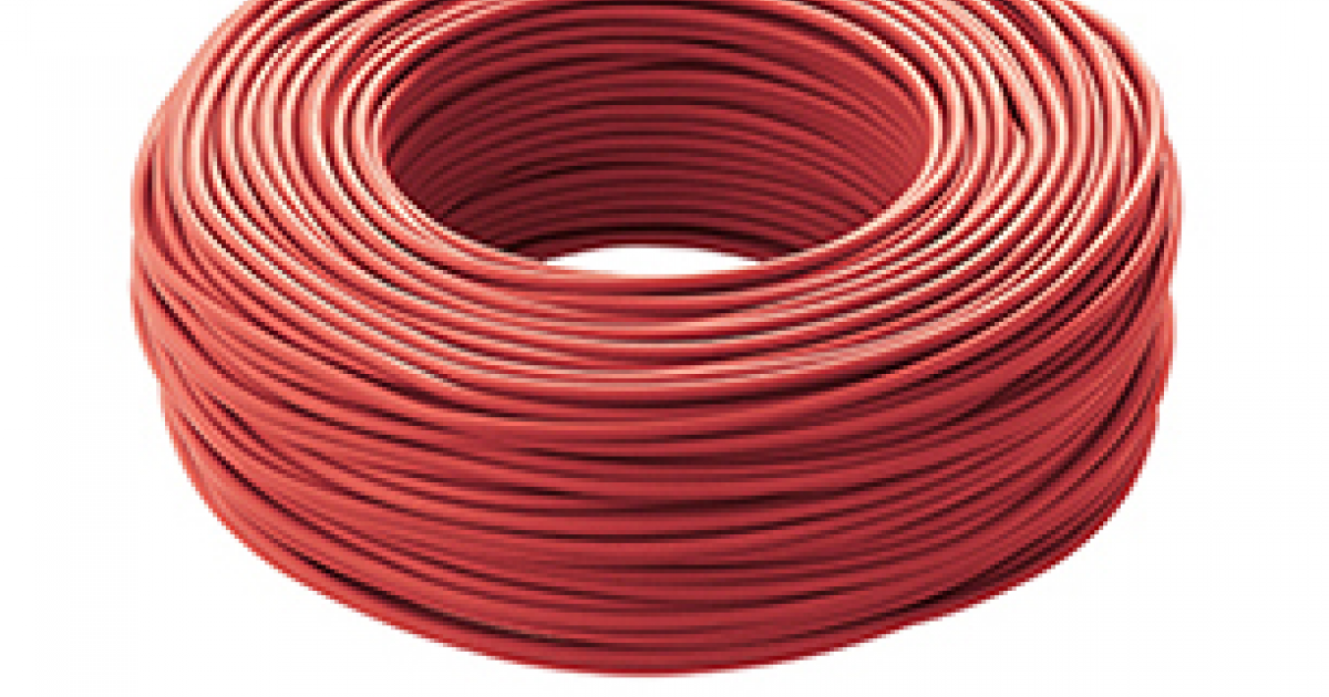 Red cable - Electric cables - MTO Nautica Store