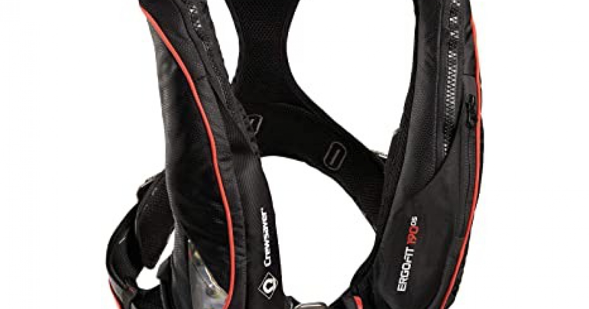 Crewsaver ERGOFIT 190N Offshore Auto Harness C / Spray Hood and Light ...