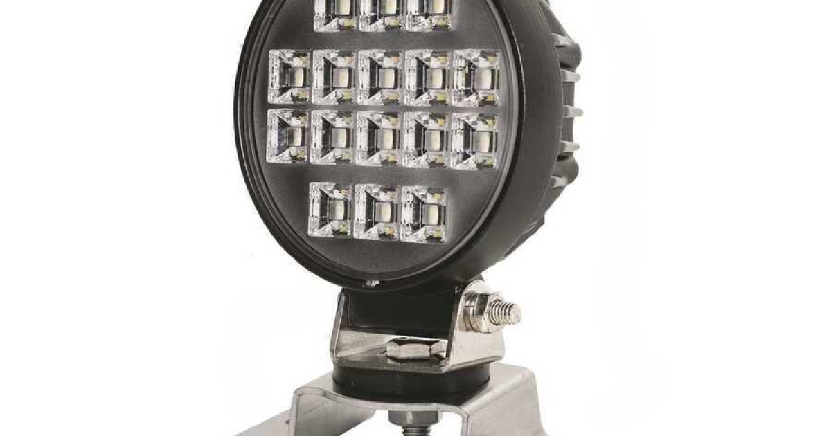 Black deck floodlight d90 1200ml + base - Indoor spotlights - MTO ...