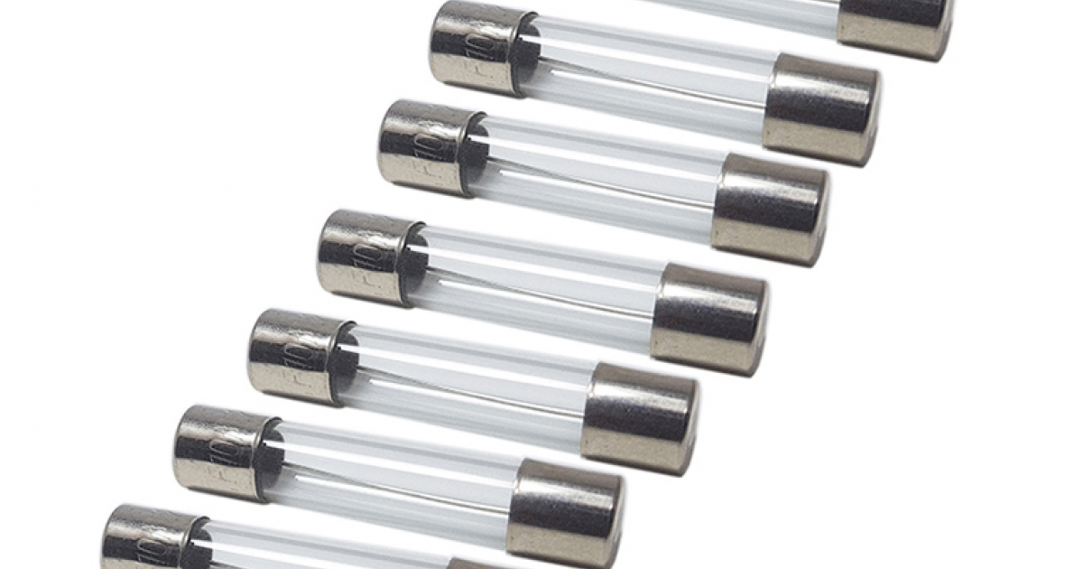 Glass fuses Ø 5 x 20 mm - Faston, Cable lugs, Fuses, Fuse holders - MTO ...