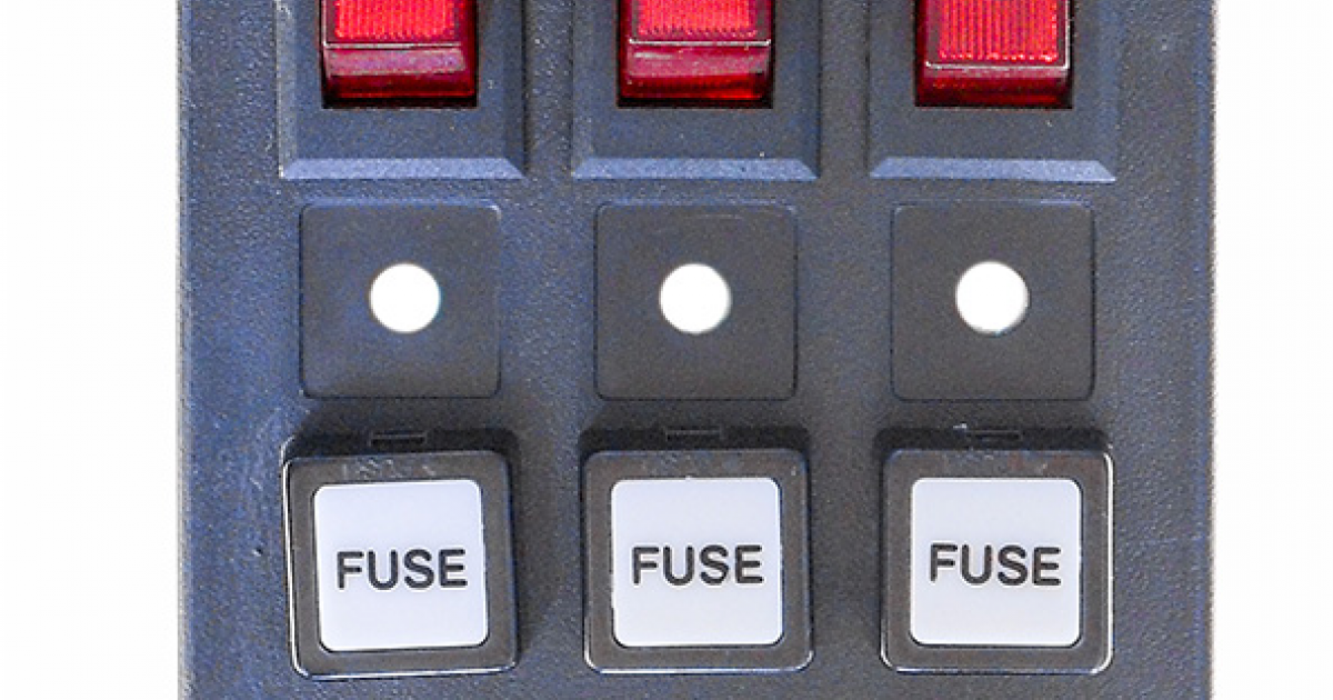 Electric panel 3 switches and 1 socket - Electric Panels - MTO Nautica ...