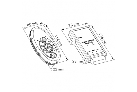 Lofrans Radio Remote Control Button