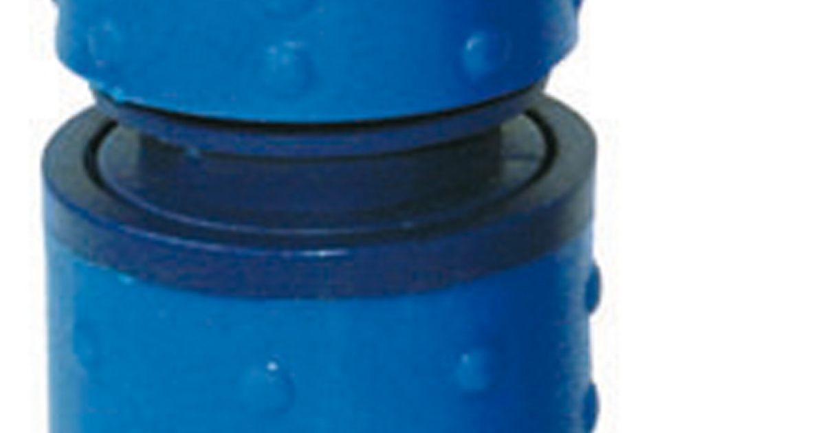 Female coupling with stop water flow - Brass Nylon Quick Couplings and ...