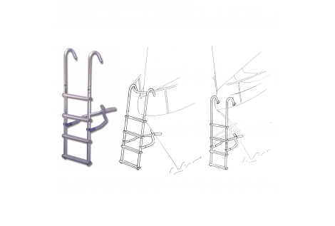 Bow ascent ladder mod. Tatra - Stern and bow ladders - MTO Nautica Store