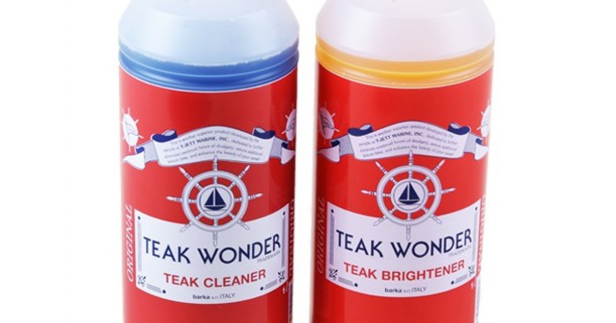Teak Wonder Combo - Cleaning the Teak - MTO Nautica Store