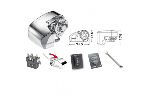 Lewmar Pro Series 1000 Windlass Windlass - Lewmar Anchor - MTO Nautica ...